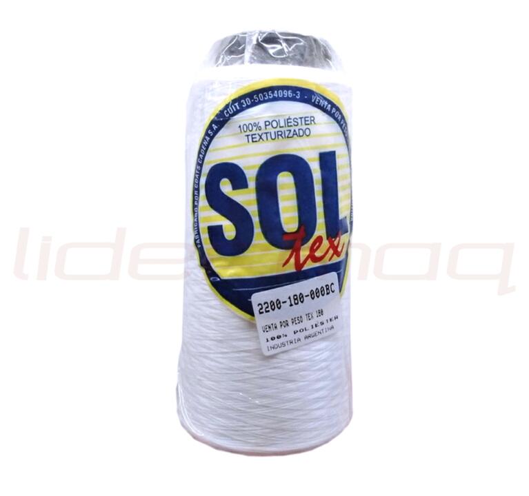 Hilo texturizado para overlock y collareta - cono de 100grs. - Hilos